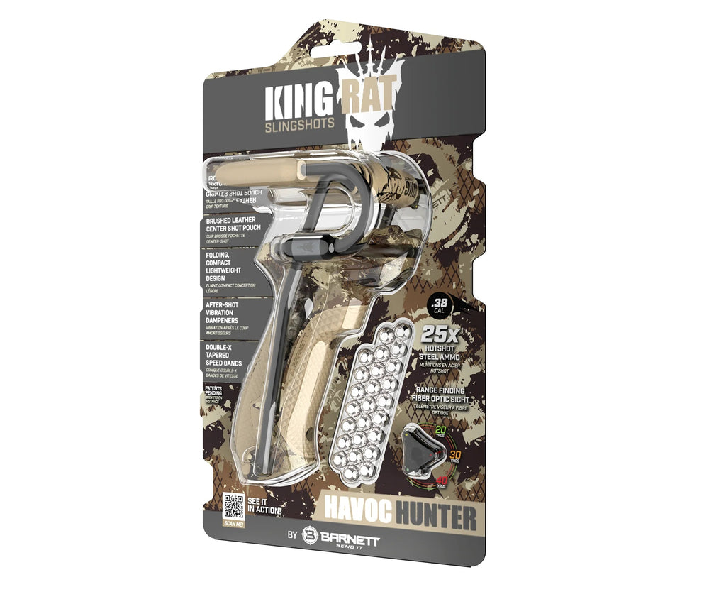Barnett Havoc Hunter™ King Rat Slingshots – HuntingCrossbows.co.uk