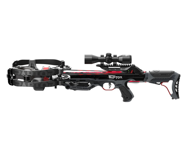 Barnett Hyper Raptor 410 Crossbow Package With 4 x 36 Illuminated Mult ...